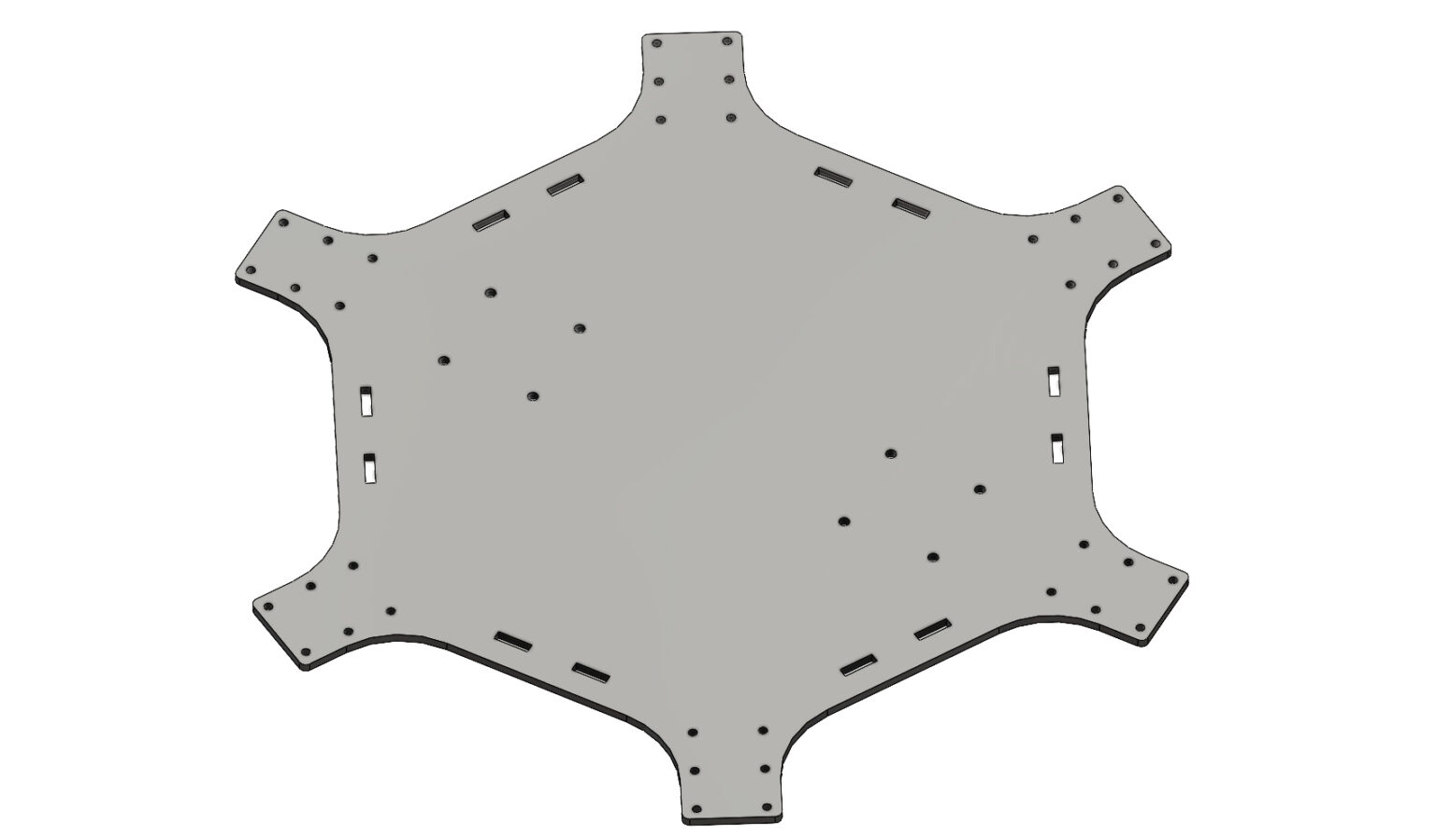 DesignWithAjay | Hexacopter Drone Frame #346 » Design With Ajay