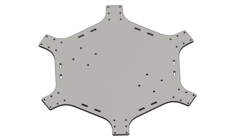 DesignWithAjay | Hexacopter Drone Frame #346 » Design With Ajay